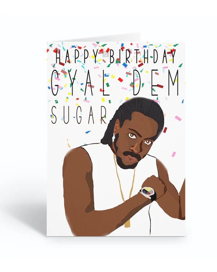 Funny Black greetings cards - In Ya Feelings | Jamii